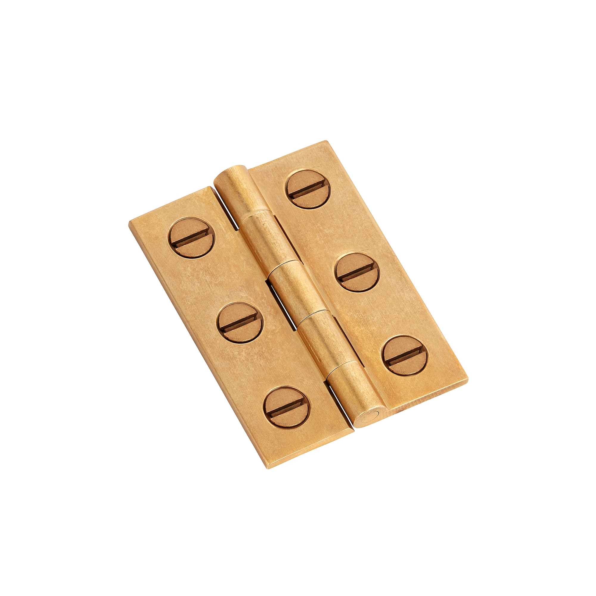 207 Solid Brass Broad Butt Hinge with Slotted Screws | Armac Martin