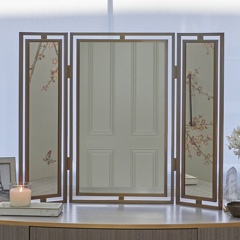 Claremont Panelled Dressing Table Mirror | Designed by Sophie Paterson ...