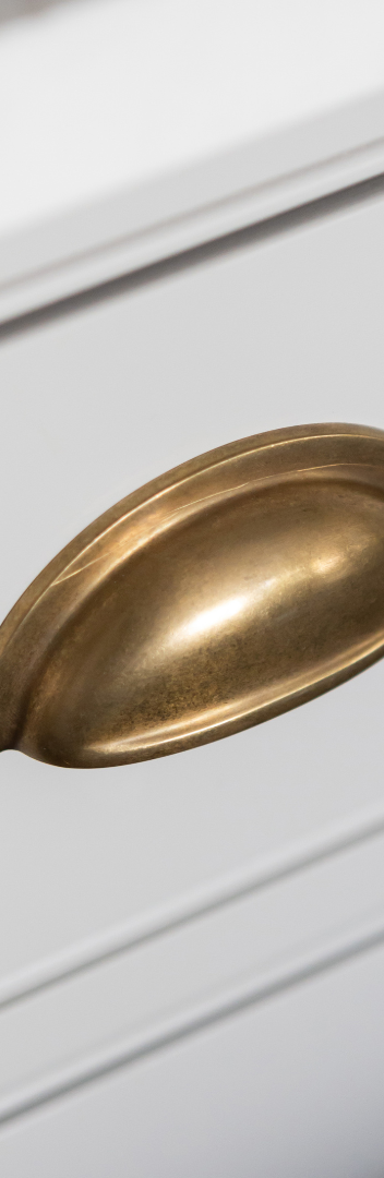Cotswold Solid Brass Drawer Pull | Armac Martin