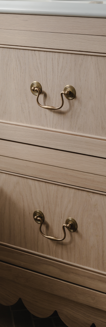 Cotswold Solid Brass Cabinet Handle | Armac Martin