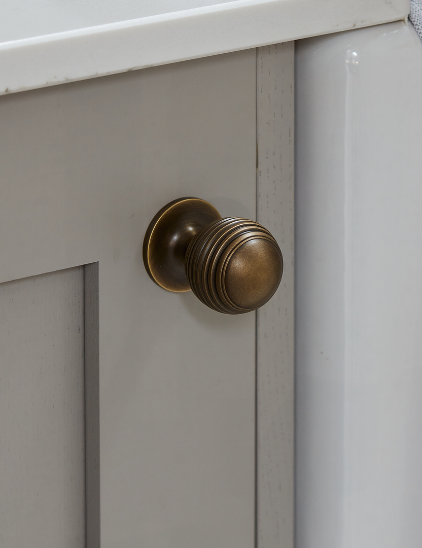 Merrick Solid Brass Cabinet Knob | Armac Martin