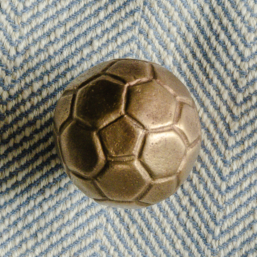 Whimsical Football Bronze Cabinet Knob
