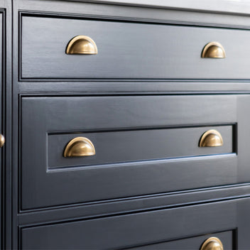 Cotswold Solid Brass Drawer Pull | Armac Martin