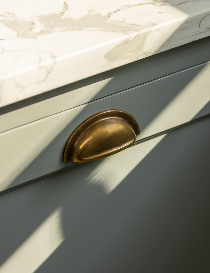 Cotswold Solid Brass Drawer Pull | Armac Martin